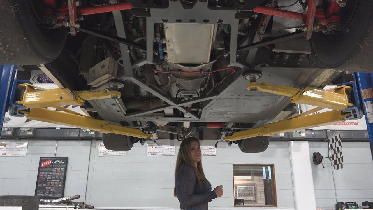 A Day at BlackDog Speed Shop - Rare Look Underneath a Race Car - part 4 ...