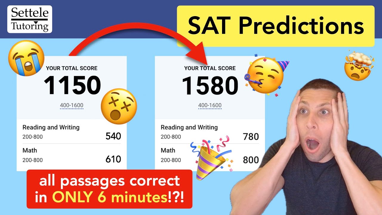 March SAT® Predictions — One Strategy to Solve EVERY Question in 20 ...
