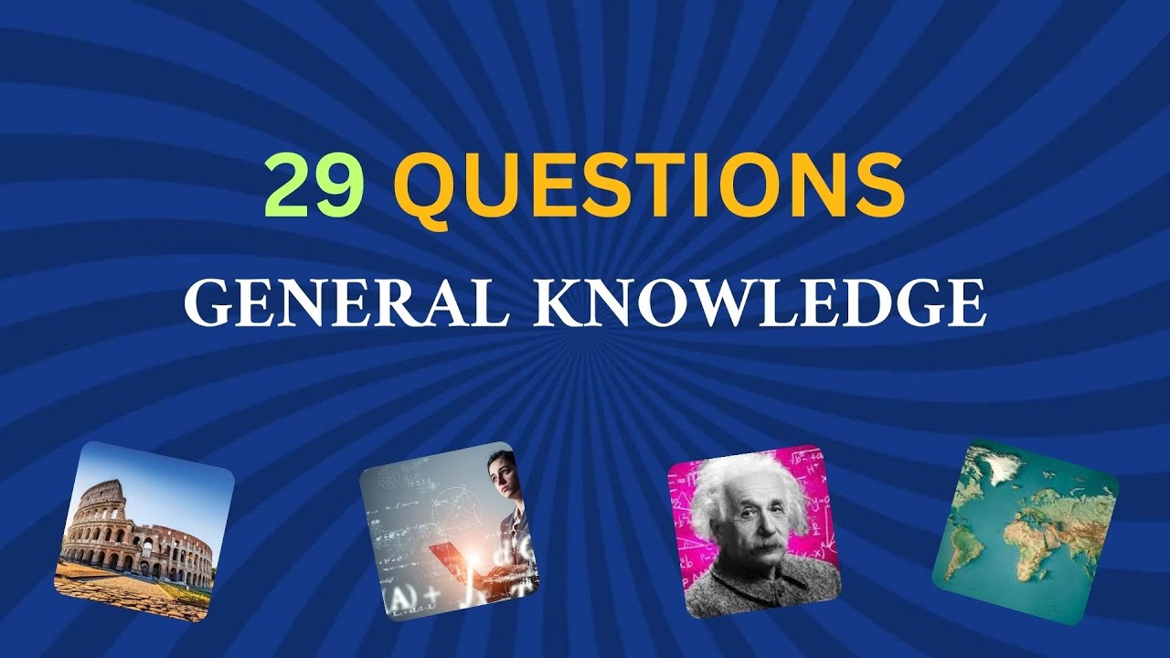 "Mind-Blowing General Culture Quiz: Can You Pass It?" - YouTube