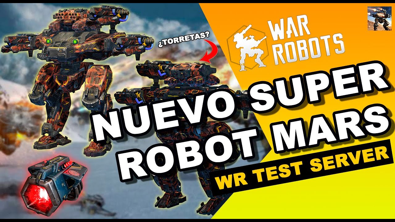 [WR] NUEVO ROBOT MARS EN WAR ROBOTS 🤖 ¿UN ROBOT CON TORRETAS? ES ...