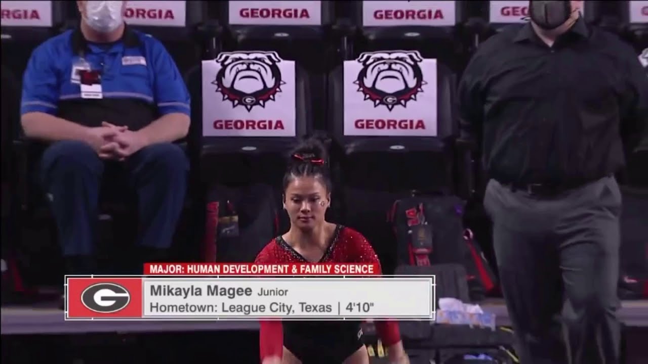 Mikayla Magee Vault Georgia vs Missouri 2021 9.925 - YouTube