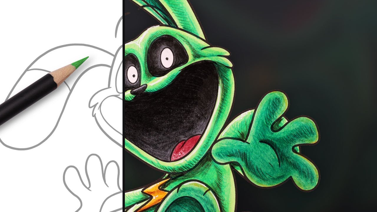 How to Color Hoppy Hopscotch - Basic and Advanced | Poppy Playtime ...