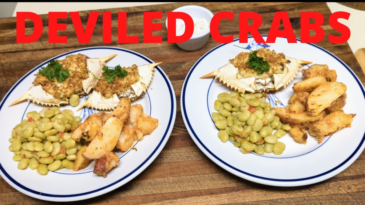 Fantastic Deviled Crabs In The Shell - YouTube
