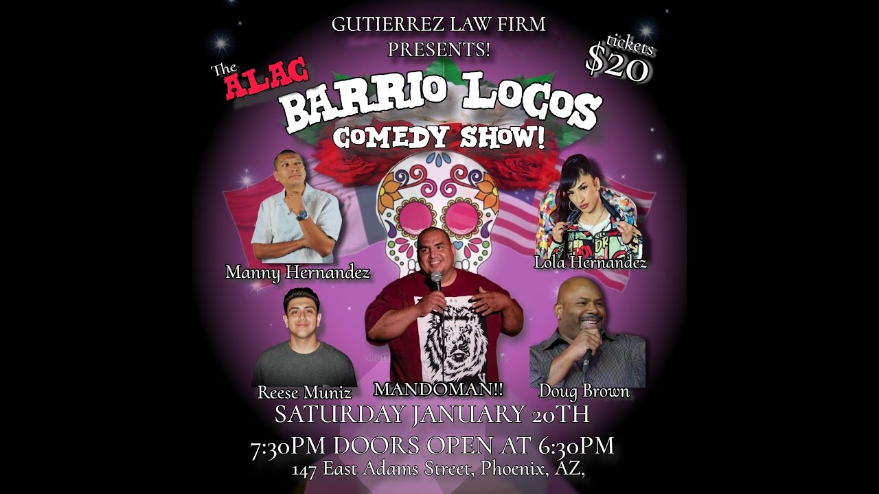 BARRIO LOCO'S COMEDY SHOW PT1 - YouTube