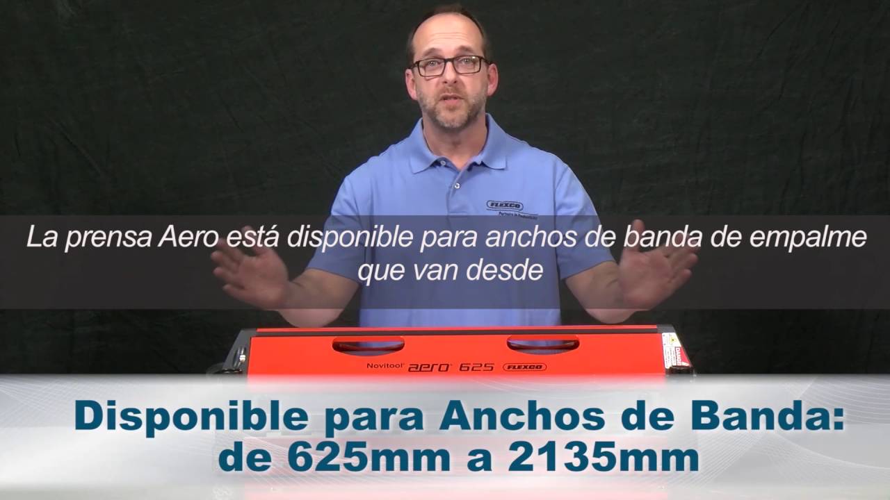 @FLEXCO Novitool® Aero® Splice Press (Spanish) - YouTube