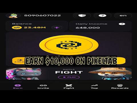 Pixelab|Pixeverse: Mine, Tap, Fight, and play|Earn Up to $10,000 # ...