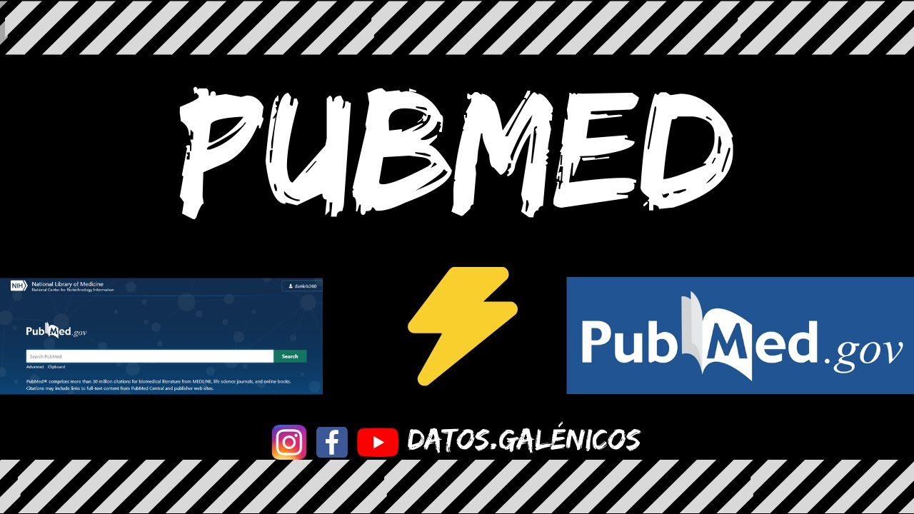 Tutorial sobre la NUEVA versión de la base de datos de PubMed (Parte 1) - YouTube