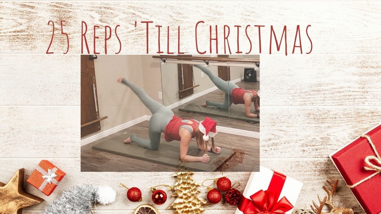 Christmas Workout! FULL BODY BARRE & PILATES exercises - YouTube