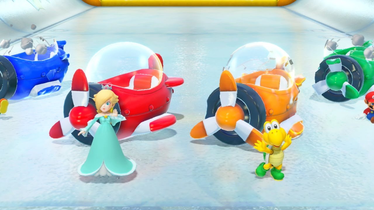 Super Mario Party - Fuzzy Flight School - YouTube