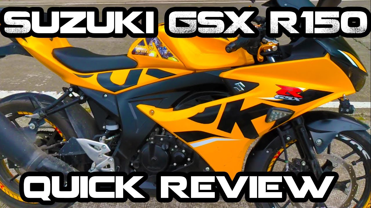 Suzuki GSX R150 Quick review 1st impression - YouTube