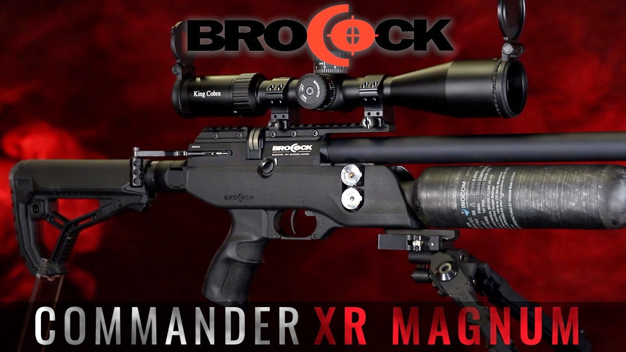 Brocock Commander XR Magnum Airgun Overiew - YouTube