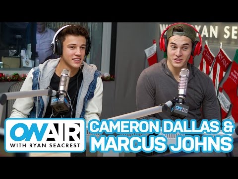 Cameron Dallas and Marcus Johns Talk First Kisses | On Air with Ryan Seacrest