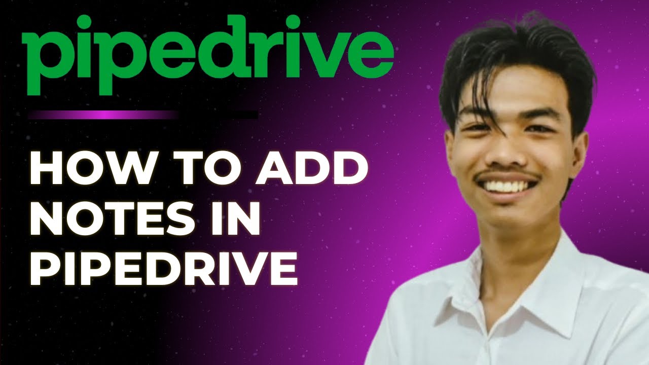 How to Add Notes in Pipedrive - YouTube