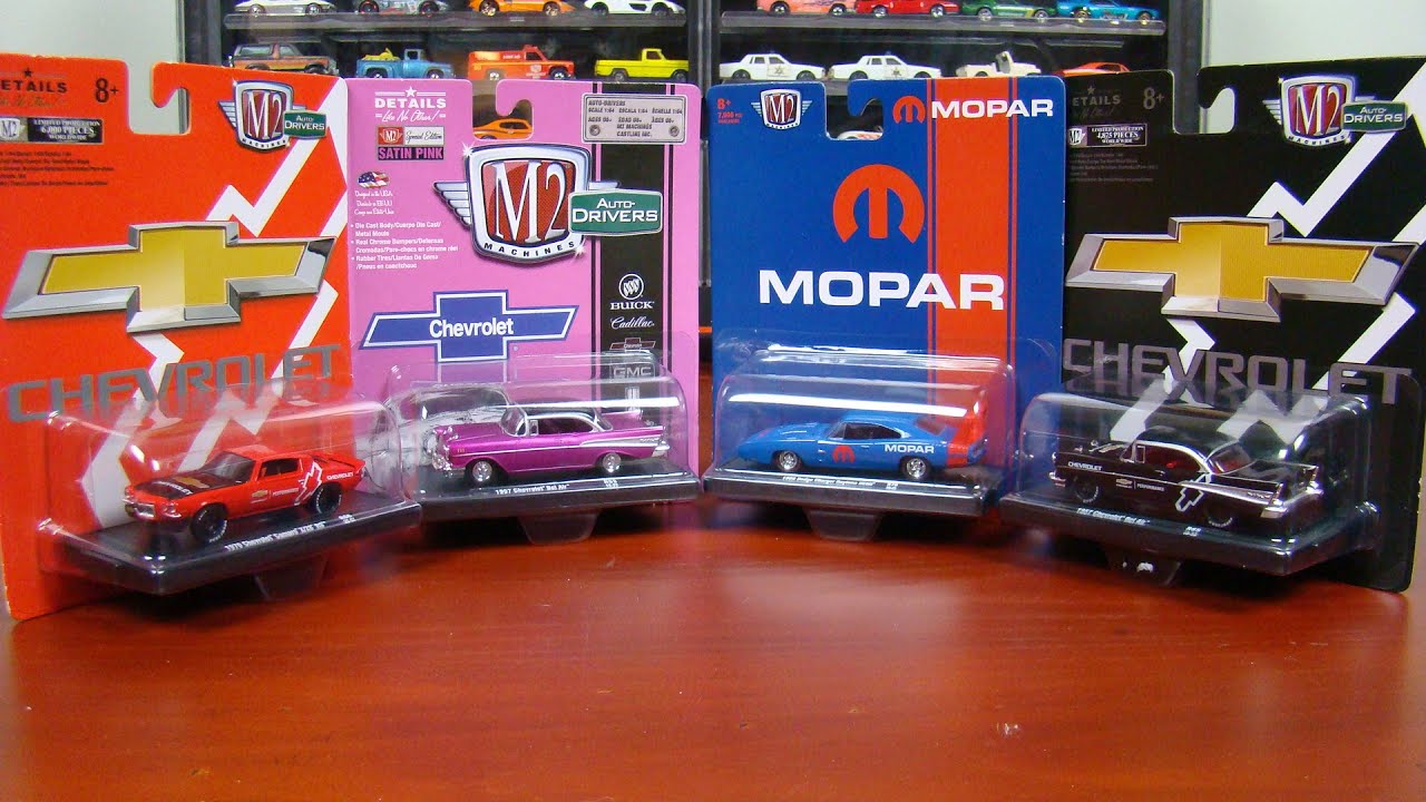 M2 Machines Auto-Driver 4 cars - YouTube