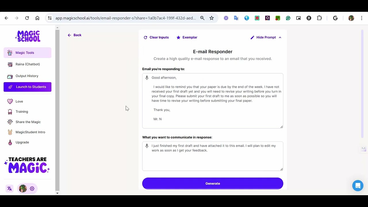 4 Amazing Writing Tools to have available for students in Magic School ...