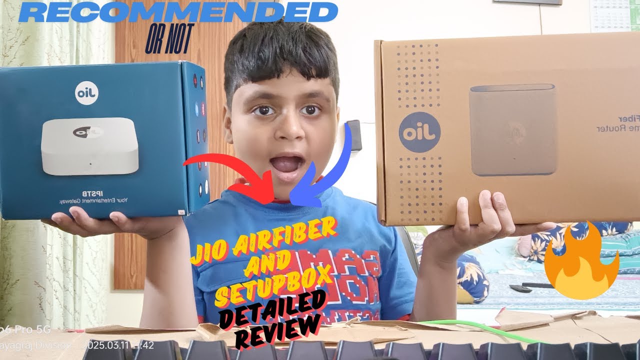 Jio Airfiber Plus and Jio Set top box detailed review 🛜| Game and Tech ...