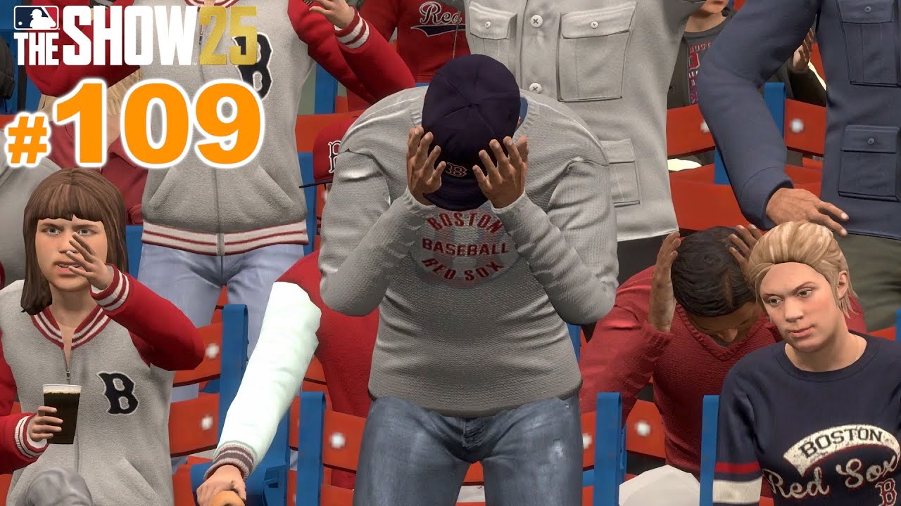 I LOVE SAD BOSTON FANS! | MLB The Show 25 | Road to the Show #109 - YouTube