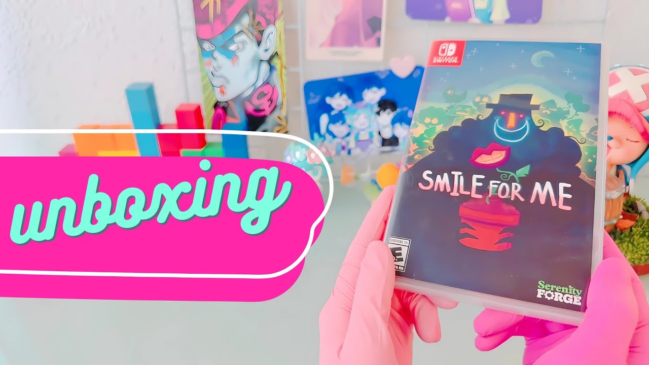 Smile For Me Nintendo Switch Unboxing - YouTube