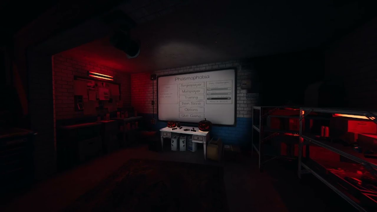 New Phasmophobia Lobby broke me - YouTube