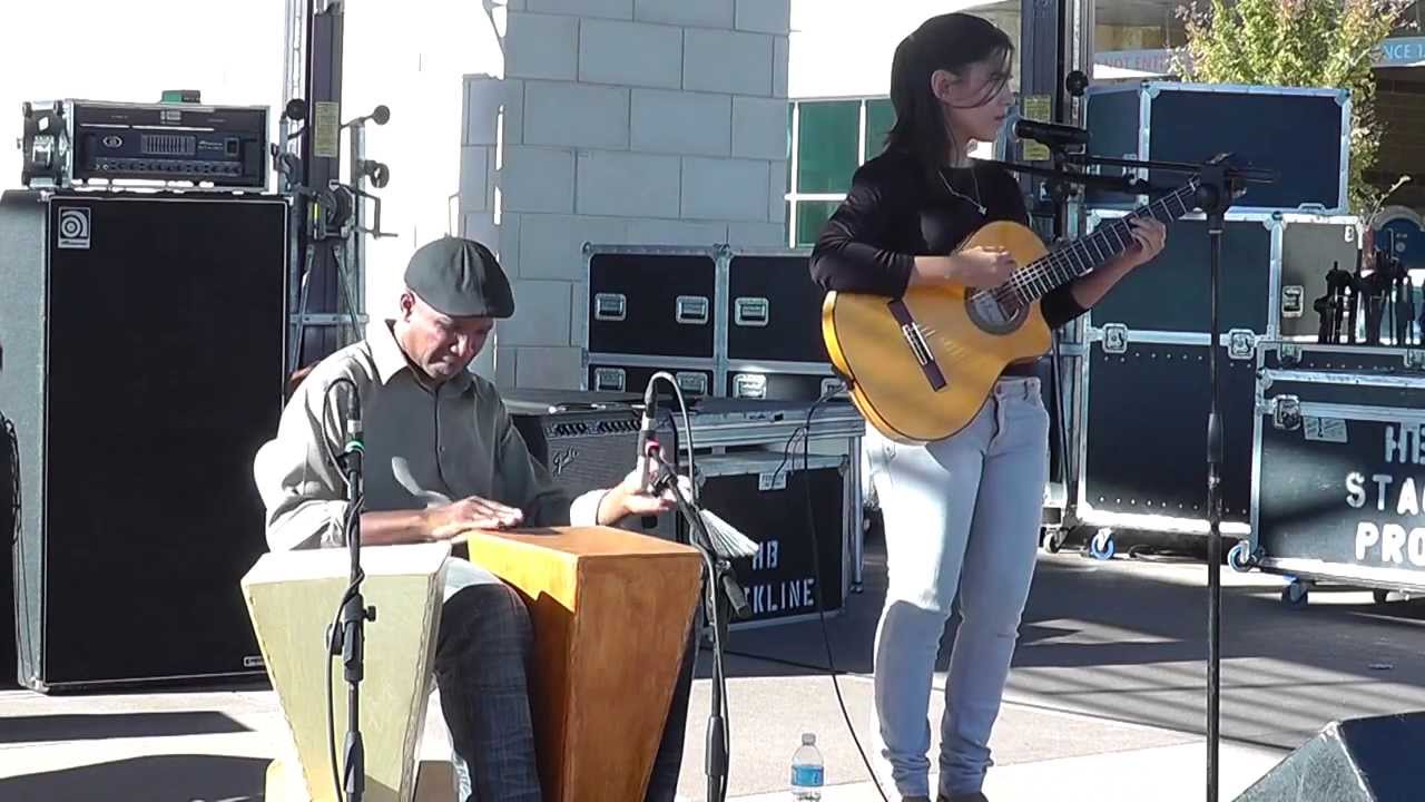 Eric Boseman Playing Acoustic Monkdrum Cajons at "The Fountain" - YouTube