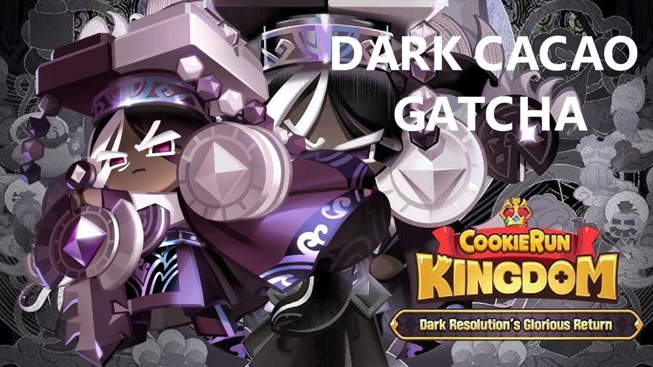 Dark Cacao Awakening Gatcha Opening!! - Cookie Run Kingdom - YouTube