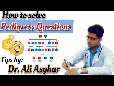 How to Solve Pedigree Questions ? Lecture 1 - YouTube
