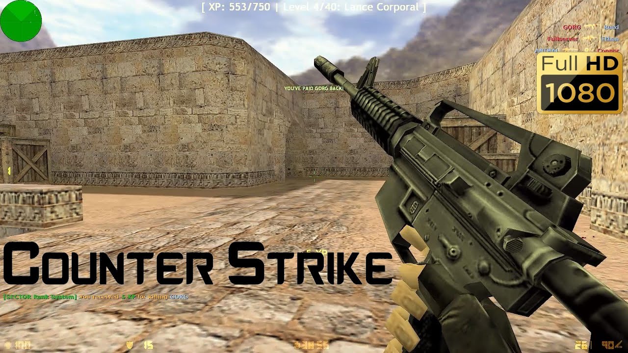 Counter-Strike 1.6 (2003) - Gameplay (PC/Win 10) [1080p60FPS] - YouTube
