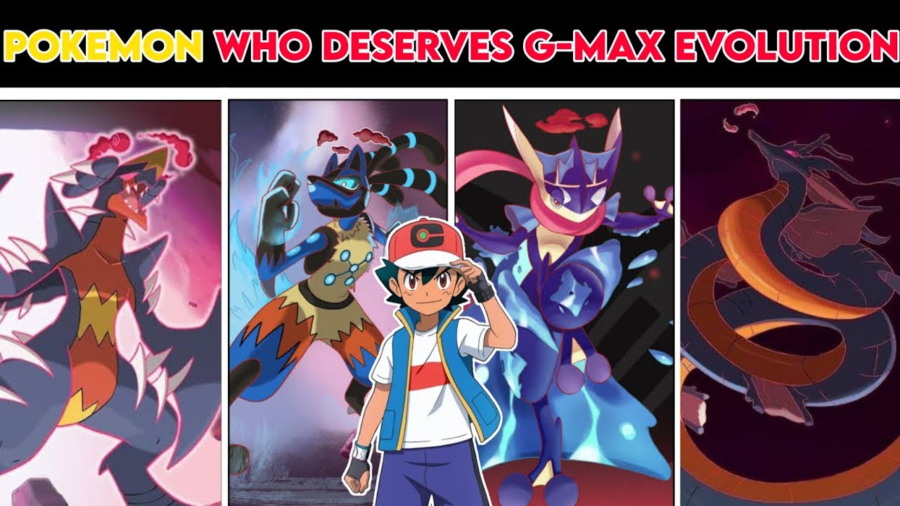 Top 10 Pokemon Who Deserves G-Max Evolution || Pokemon Who Should Get G ...
