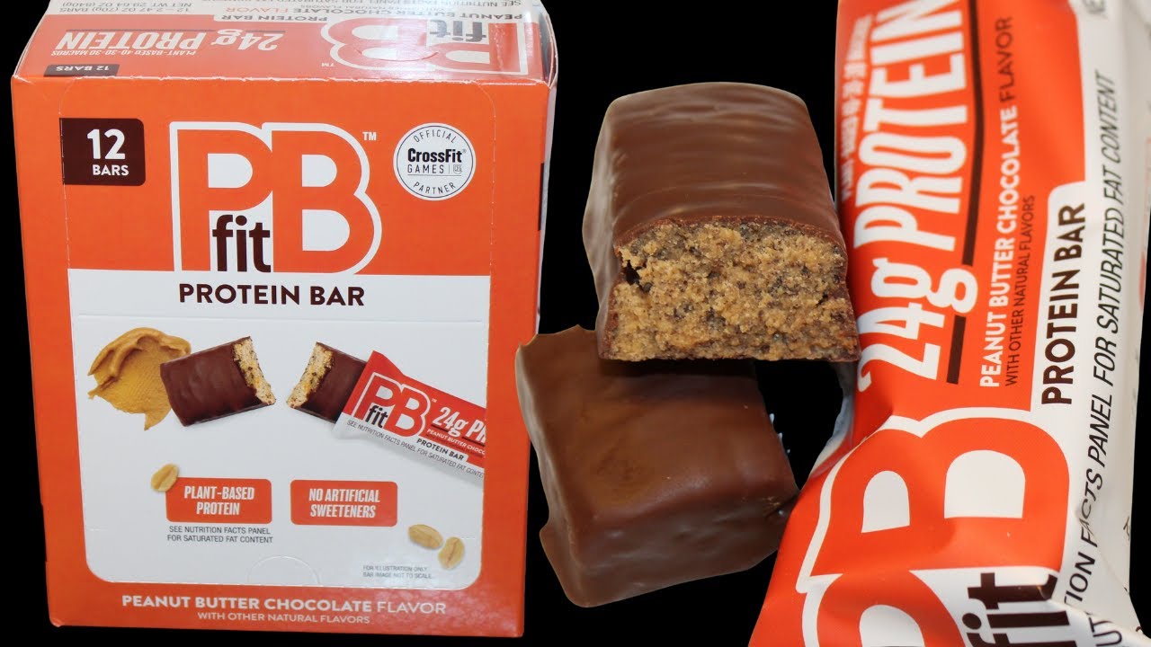 PBFit Protein Bar: Peanut Butter Chocolate Review - YouTube