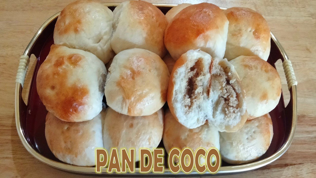 PANDECOCO WITH MOIST COCONUT PULP FILLING - YouTube