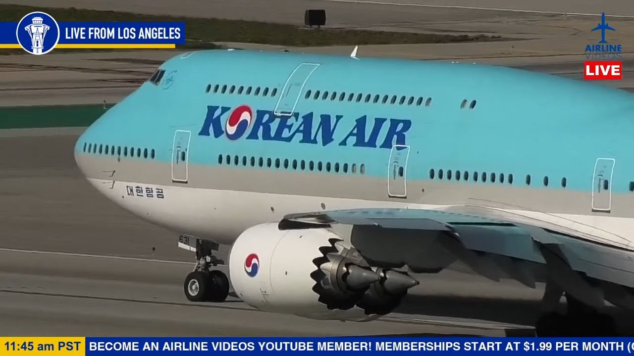 LIVE Plane Spotting at LAX - YouTube