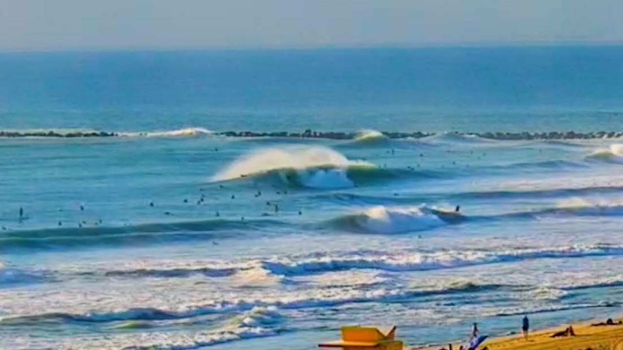 MIAMI BEACH surf FIRES thanks to Hurricane – October 11, 2024 - YouTube