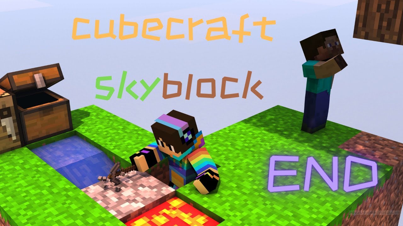 cube craft skyblock Ep.14 【END】 - YouTube