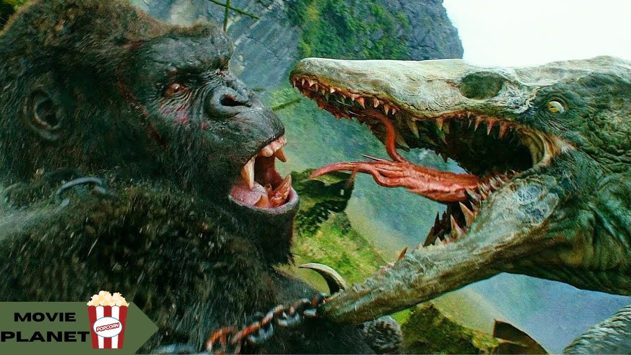 King Kong vs Skullcrawler 💀💀 - Final Fight Scene - Kong: Skull Island ...