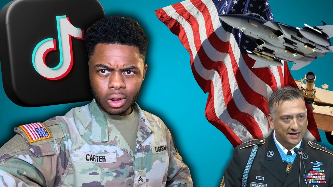 Army Soldier Reacts to TikTok Military Edits - YouTube