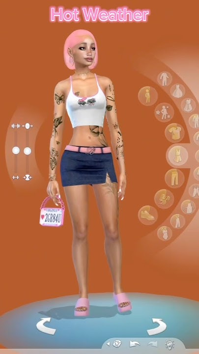 Sims 4 create a sim outfit check 💖 #sims4 #sims4cc #createasim #thesims4 - YouTube