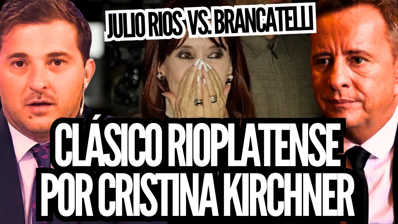 ¡JULIO RIOS LE PARÓ EL CARRO A BRANCATELLI! ESCANDALO EN URUGUAY POR CRISTINA KIRCHNER - YouTube