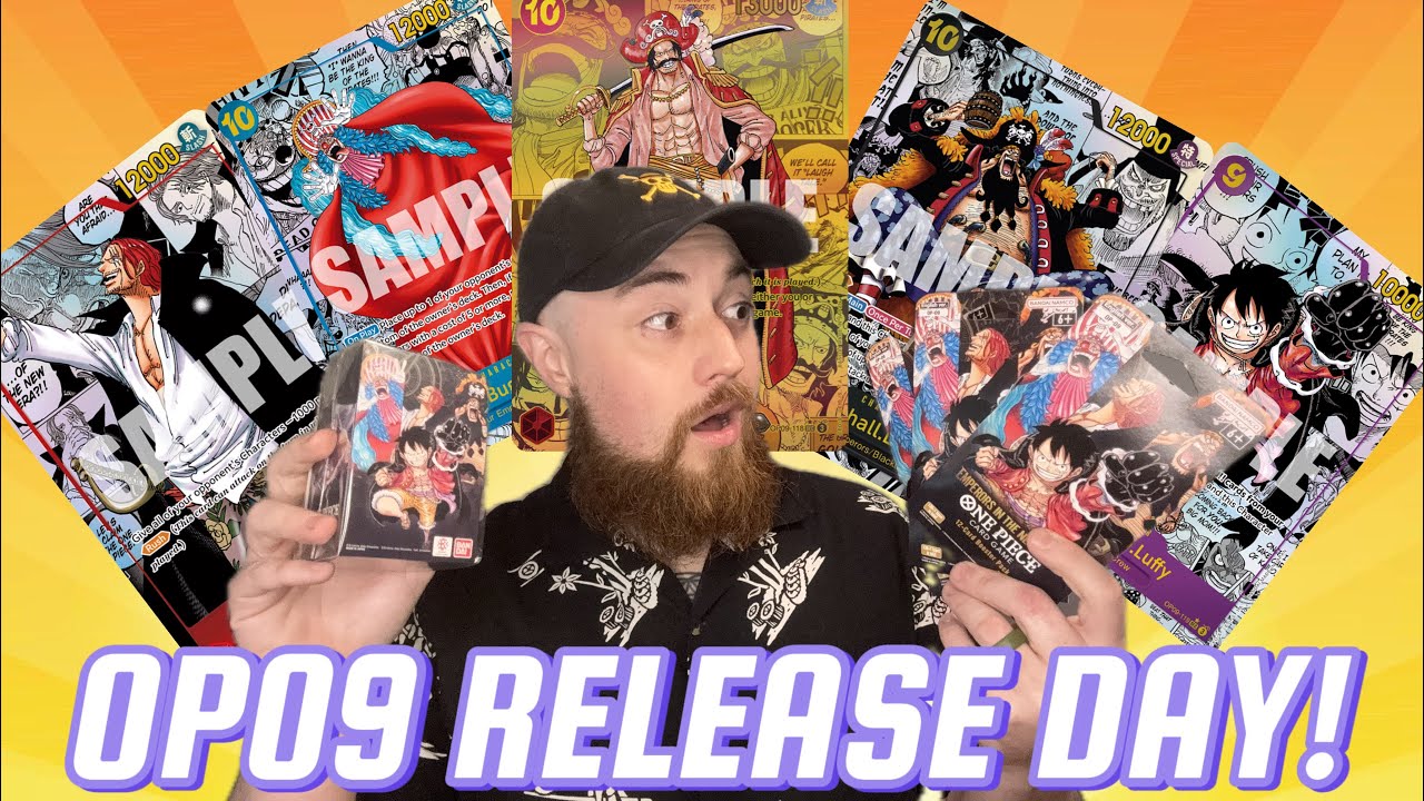 OP09 Release Day!! Let’s Celebrate With Some Blisters & Double Packs ...