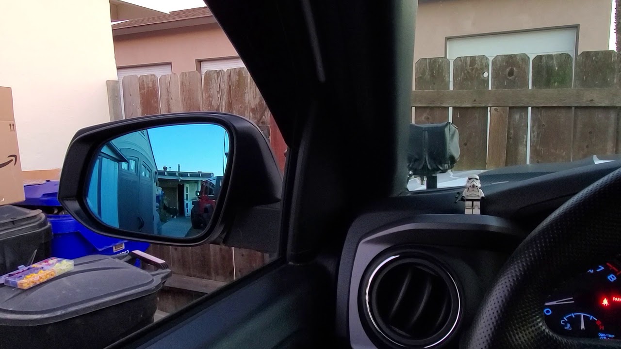 SUMA Performance Mirrors on 2017 Tacoma Part 2 - YouTube