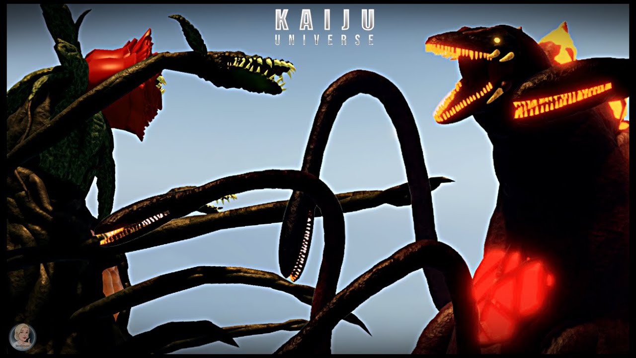 Volcanic Bio vs Rose Biollante battle Kaiju Universe - YouTube
