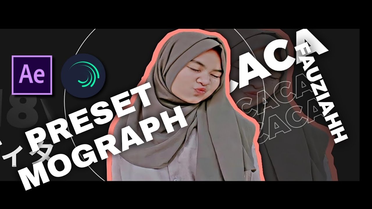 💗 Motion Graphic (Mograph) Alight Motion (Free Preset) - YouTube