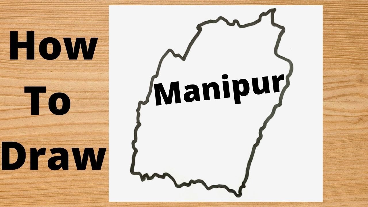 Drawing Manipur Map - Hidden Trick - YouTube