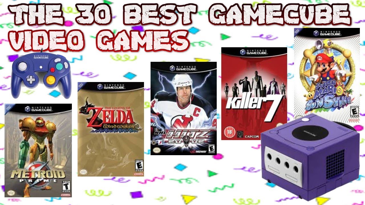 THE 30 BEST GAME CUBE GAMES| RANKED - YouTube