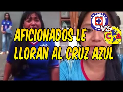 Top 3 Aficionados de cruz azul que lloran su derrota ante america ...