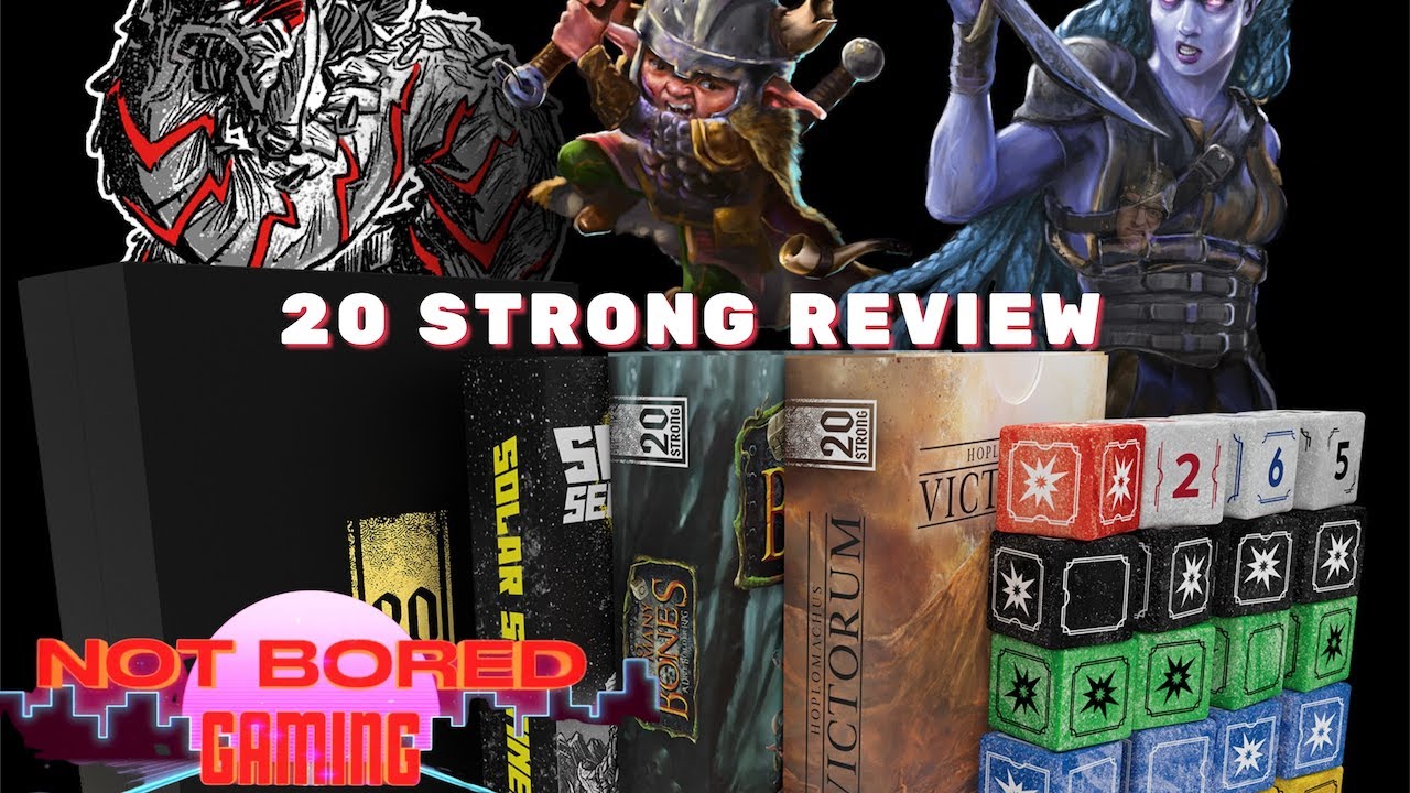 20 Strong Review - Not Bored Gaming - YouTube
