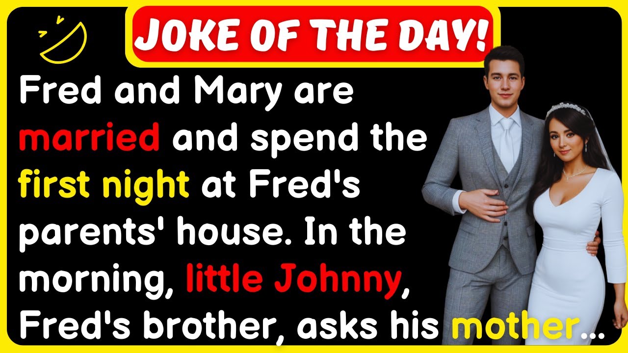 🤣 𝗕𝗘𝗦𝗧 𝗝𝗢𝗞𝗘 𝗢𝗙 𝗧𝗛𝗘 𝗗𝗔𝗬 - 𝗙𝗿𝗲𝗱 𝗮𝗻𝗱 𝗠𝗮𝗿𝘆 𝗮𝗿𝗲 𝗺𝗮𝗿𝗿𝗶𝗲𝗱 𝗮𝗻𝗱 𝘀𝗽𝗲𝗻𝗱 𝘁𝗵𝗲 𝗳𝗶𝗿𝘀𝘁 ...