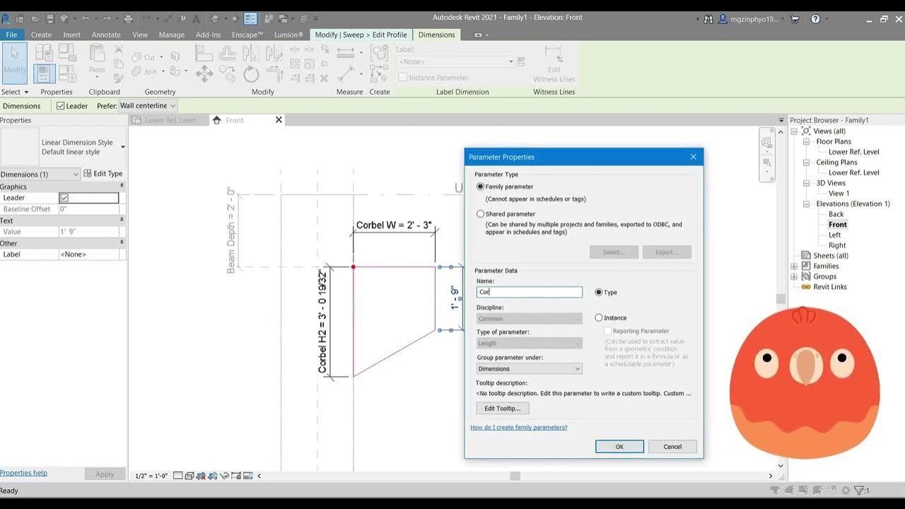 Precast Column Part 1 (Revit) - YouTube