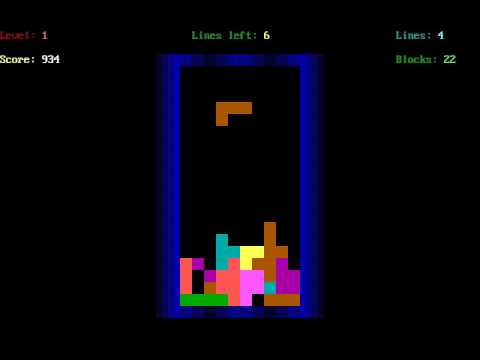Double Blocks (Dos game 1990) - YouTube