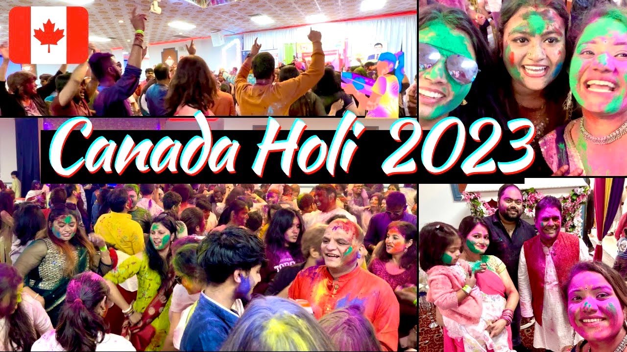 Canada Holi Party 2023 | Indian Festival of Colours in Canada | BAJCA ...