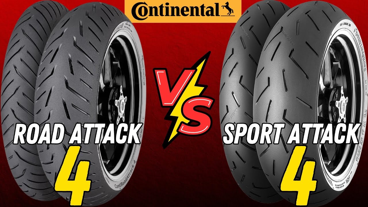 Continental Road Attack 4 vs Sport Attack 4: Touring vs Sport ...